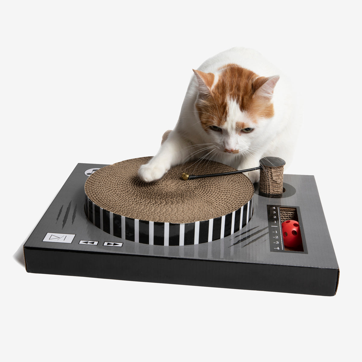 Cat Scratcher / Arranhador de Gato DJ Turntable – Nandog Pet Gear™ Brasil